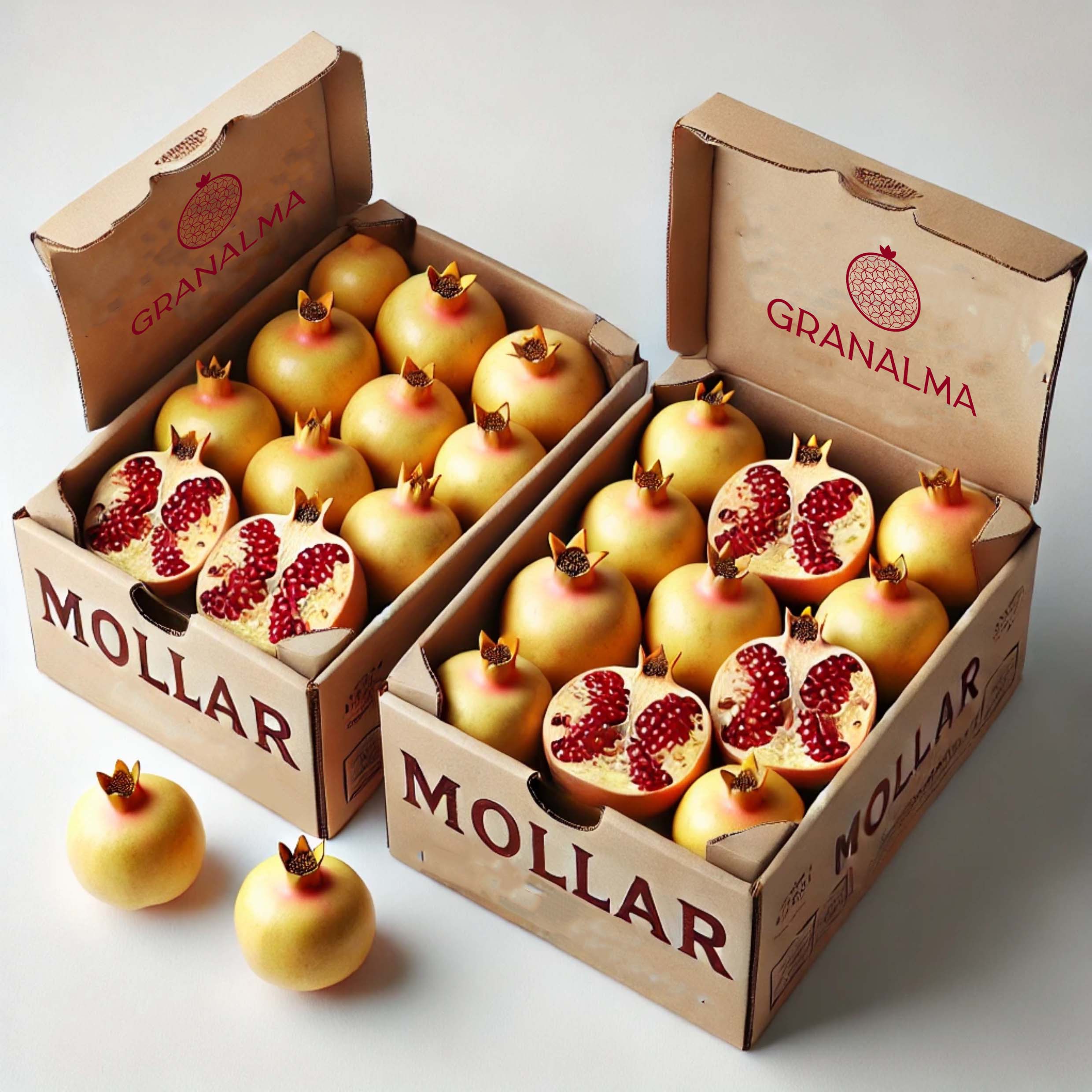 Granadas Mollar - Caja 8kg tamaño pequeño | Granalma